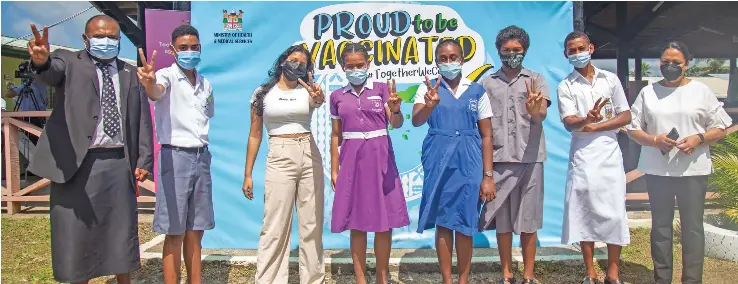 12 to 14-Year-Olds Get Jabbed - PressReader