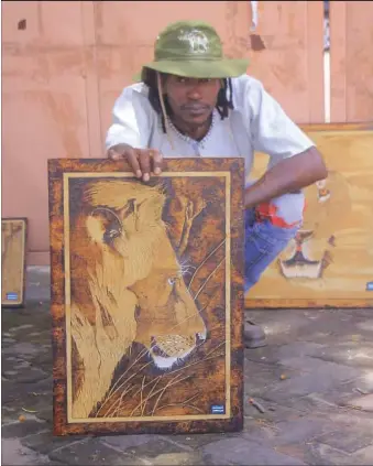Matlapeng uses fire for drawing - PressReader