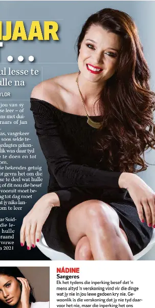 WAT EK VANJAAR GELEER HET ... BEER ADRIAANSE - PressReader