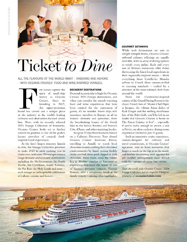 Ticket to Dine - PressReader