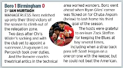 Boro 1 Birmingham 0 - PressReader