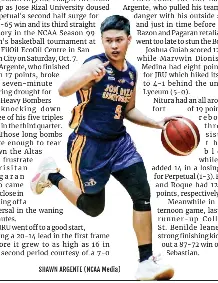 Argente drops bombs on Perpetual - PressReader