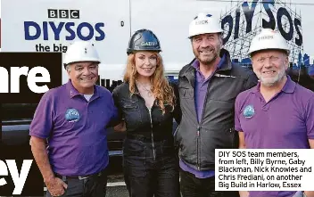 DIY SOS team are planning a ‘Big Build’ in Beverley - PressReader