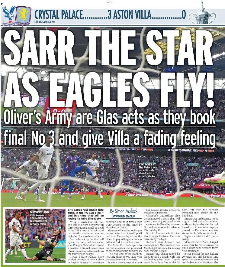 SARR THE STAR AS EAGLES FLY! - PressReader