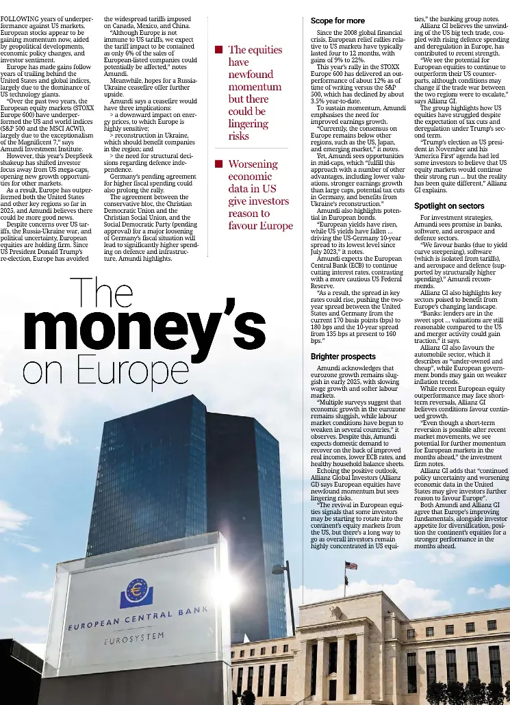 The money’s on Europe - PressReader