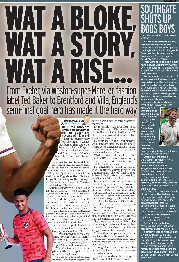 WAT A BLOKE , WAT A STORY, WAT A RISE... - PressReader