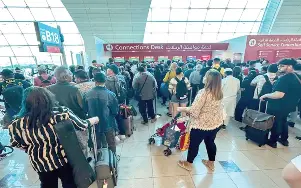 Dubai Airports issue travel advisory as fiercn e hits UAE - PressReader