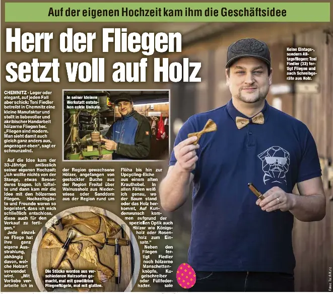 Herr der Fliegen setzt voll auf Holz - PressReader