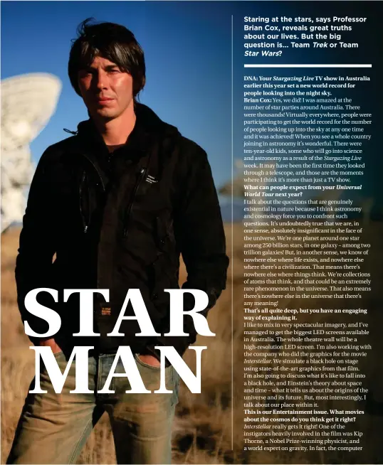 OUR STRAIGHT MATE, BRIAN COX - PressReader