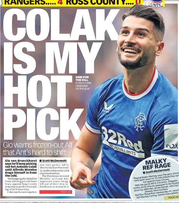 COLAK IS MY HOT PICK - PressReader