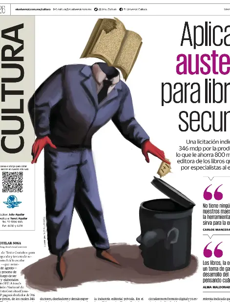 SEP aplica austeridad para los libros de secundaria - PressReader