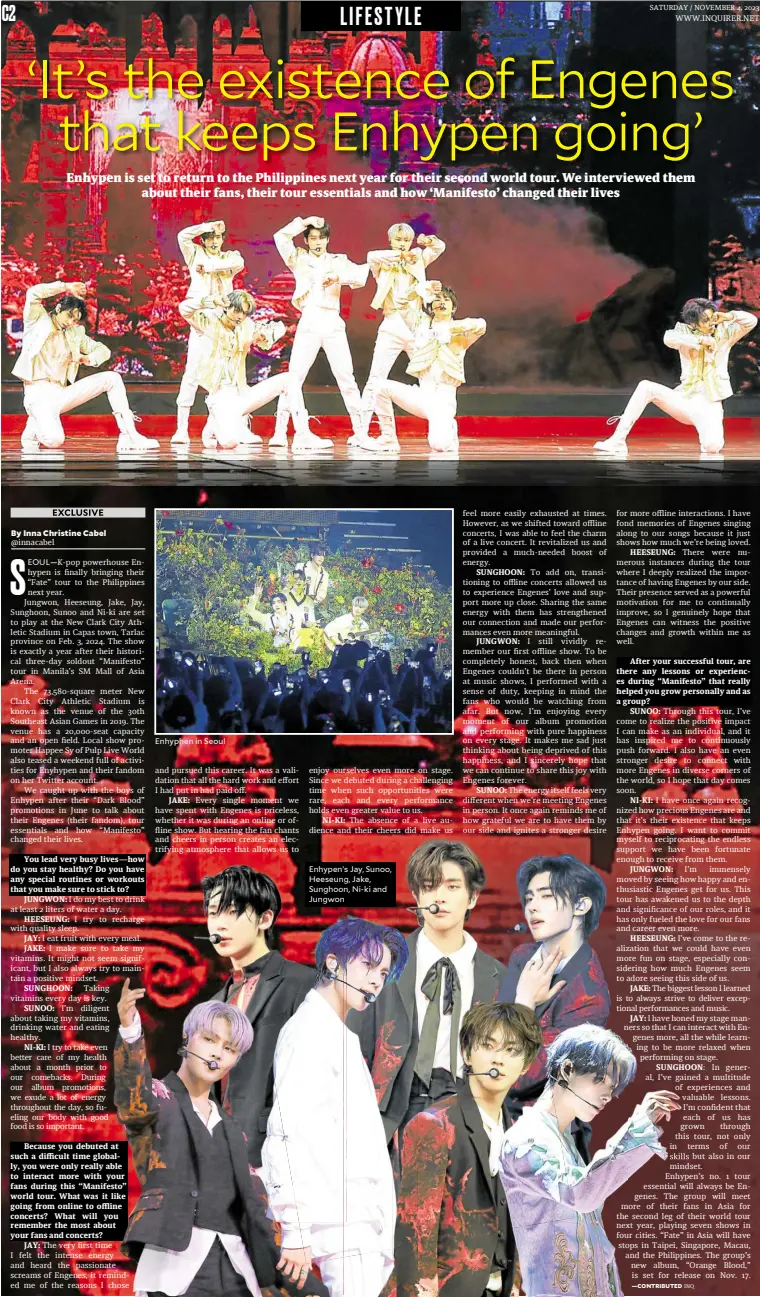 ‘It’s the existence of Engenes that keeps Enhypen going’ - PressReader