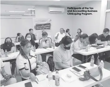 CCCI, PICPA initiate rerun of tax training program - PressReader