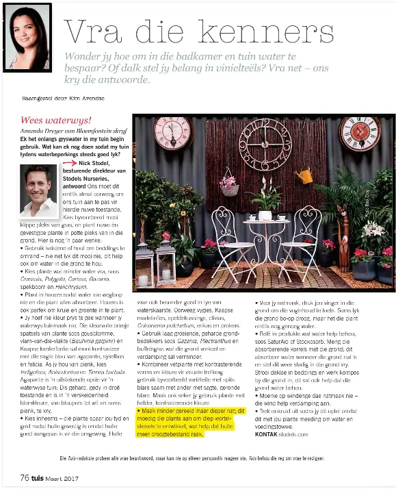 Wees waterwys! - PressReader
