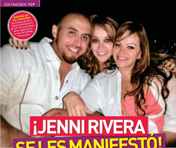 ¡JENNI RIVERA SE LES MANIFESTÓ! - PressReader
