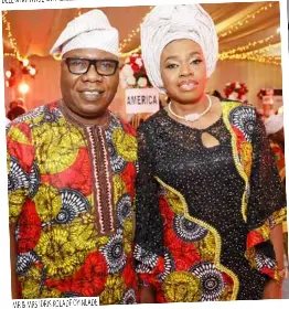 Abiola Ayeni buriEs mum in style - PressReader