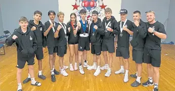 Police Club boxers impressed in front of World Champions in the United ...