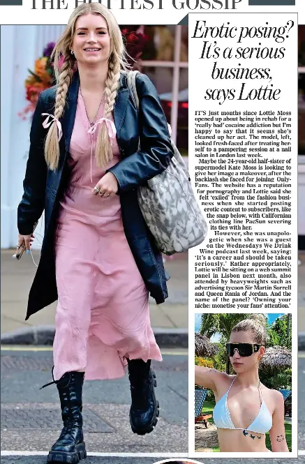 Erotic posing? It’s a serious business, says Lottie - PressReader