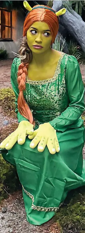 Halsey impersonates Fiona, "Chief inspo for my entire life" - Celebria ...