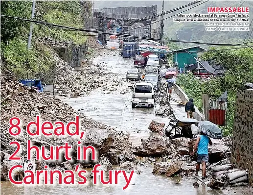 8 dead, 2 hurt in Carina’s fury - PressReader