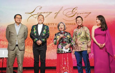 Jennie Chua marks 80th birthday in philanthro­pic style - PressReader