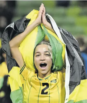 Grange hails determined and inspiring Reggae Girlz - PressReader