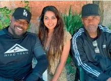 Divi meets the cast of Equalizer 3 - PressReader