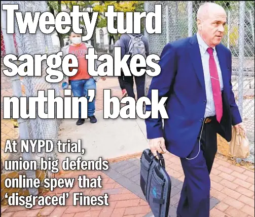 Tweety turd sarge takes nuthin’ back - PressReader