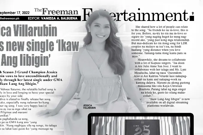 Jessica Villarubin drops new single ‘Ikaw Lang Ang Iibigin’ - PressReader