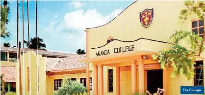 Ananda National School the crowning glory of Puttalam - PressReader