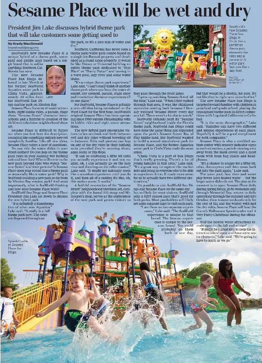 Sesame Place will be wet and dry - PressReader