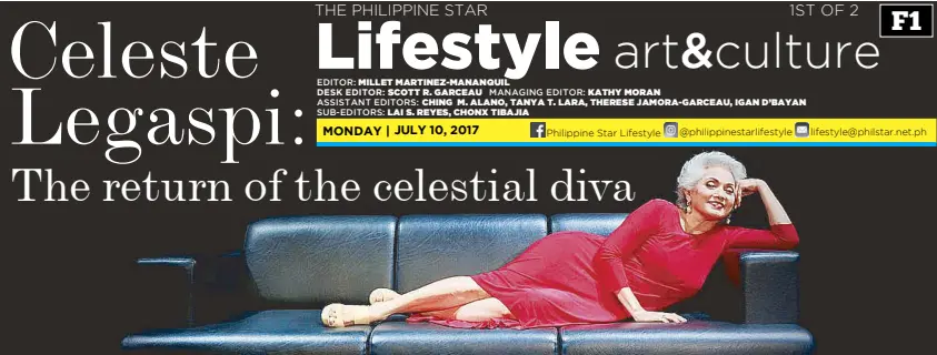 Celeste Legaspi: - PressReader