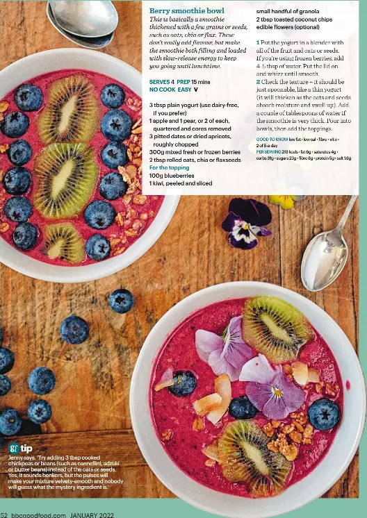 Berry smoothie bowl - PressReader