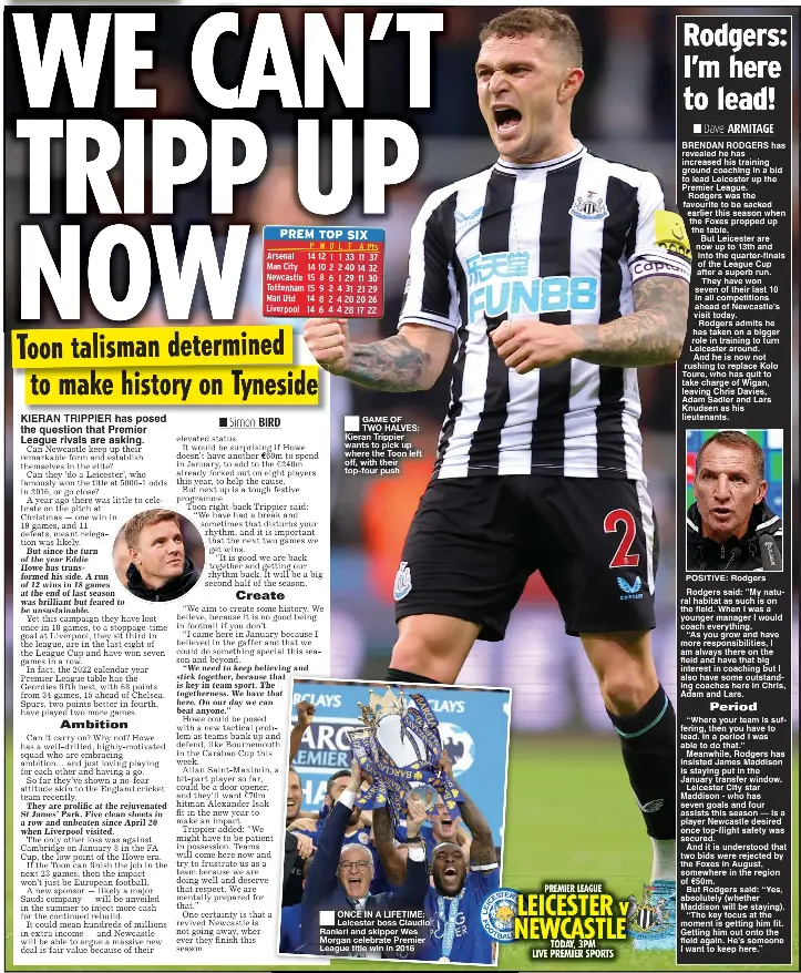 WE CAN’T TRIPP UP NOW - PressReader