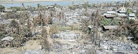 Myanmar bombs village, killing 100, including children - PressReader