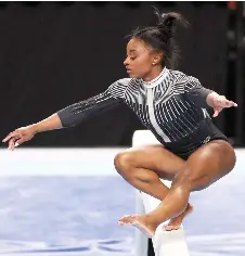 American Biles set for Olympic glory after Tokyo setback - PressReader