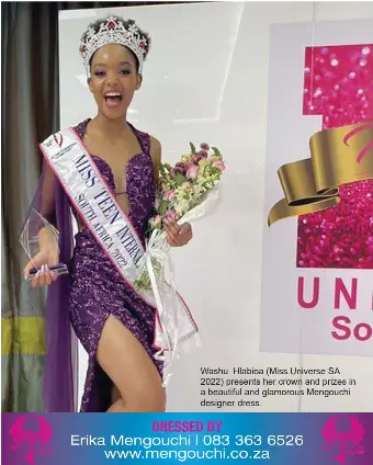 Teen Universe SA title for her - PressReader