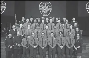Cherokee County firefighte­rs graduate recruit training - PressReader