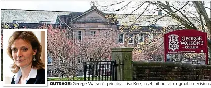 Headteache­r’s fury at politician­s who ‘delight in demise of private ...