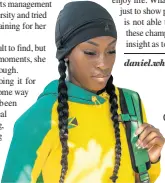 Young finding balance at second World Championsh­ips - PressReader