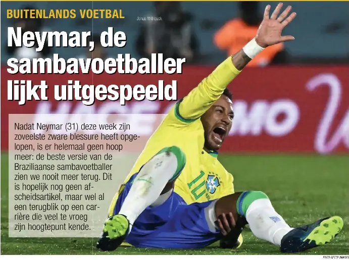 Neymar, de sambavoetb­aller lijkt uitgespeel­d - PressReader