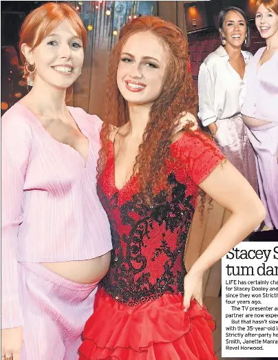 Stacey Strictly tum dancing - PressReader