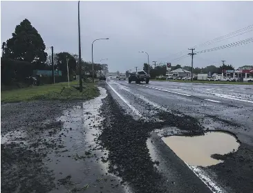 Pothole problem to go to people’s poll - PressReader