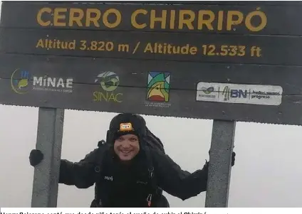A pura mente conquistó el Chirripó - PressReader
