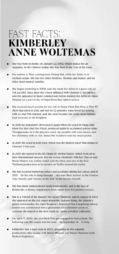 FAST FACTS: KIMBERLEY ANNE WOLTEMAS - PressReader