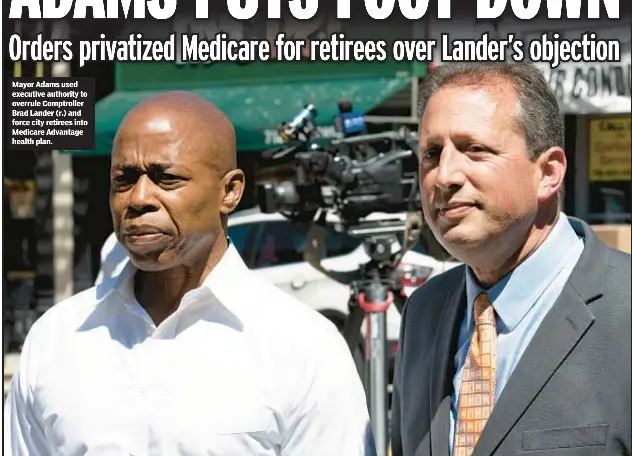 ADAMS PUTS FOOT DOWN - PressReader