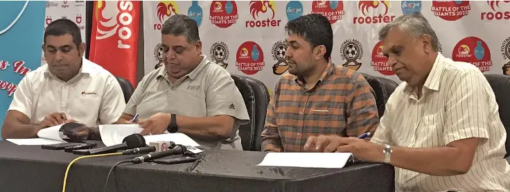 Rooster, Scoops Ice Cream Sponsor Battle of the Giants - PressReader