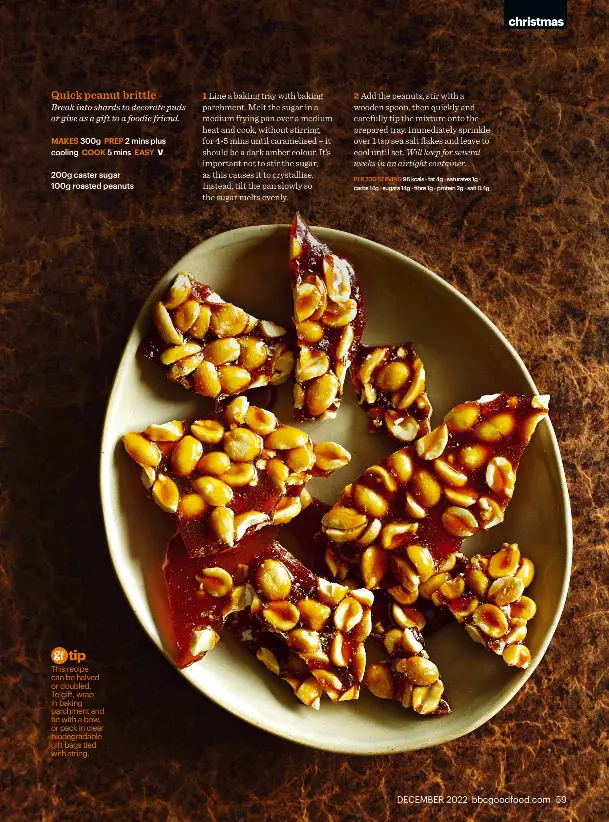 Quick peanut brittle - PressReader