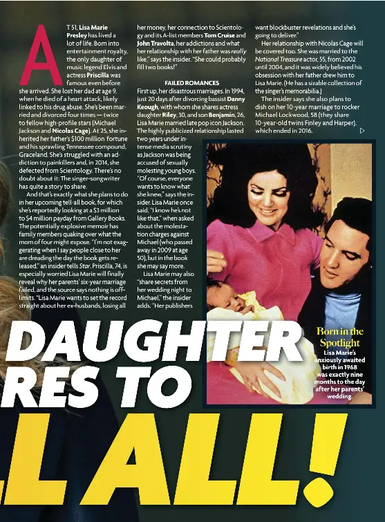 Lisa Marie Presley’s Bombshell Book! - PressReader