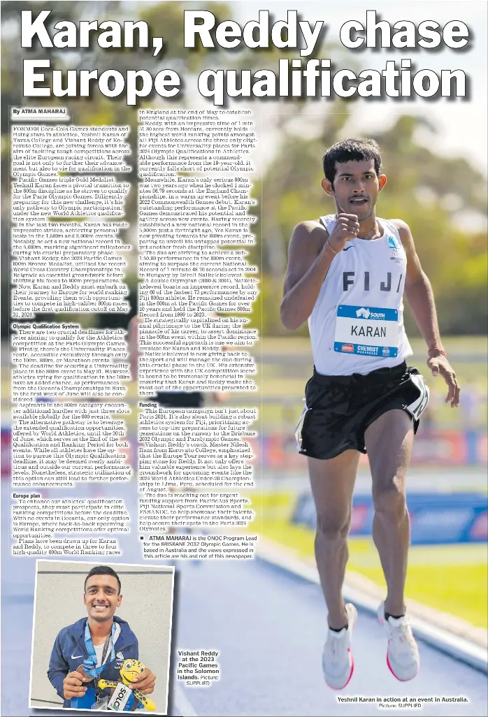 Karan, Reddy chase Europe qualificat­ion - PressReader